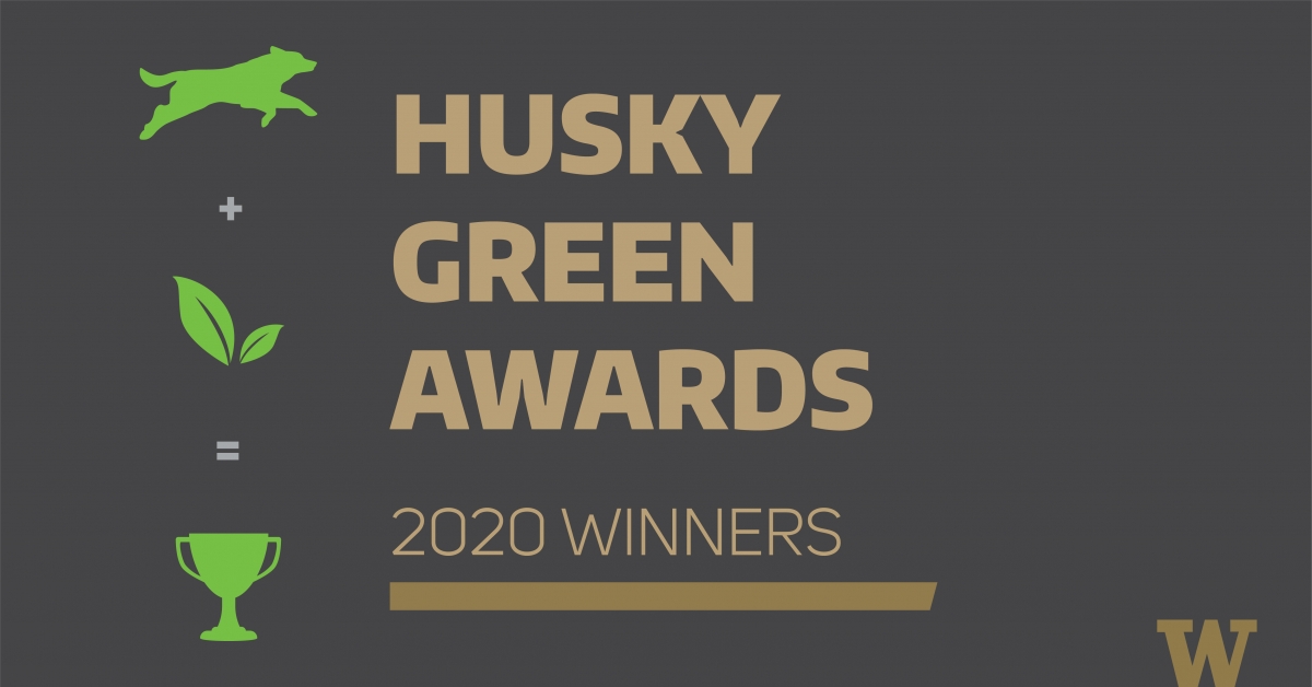 2020 Husky Green Award winners